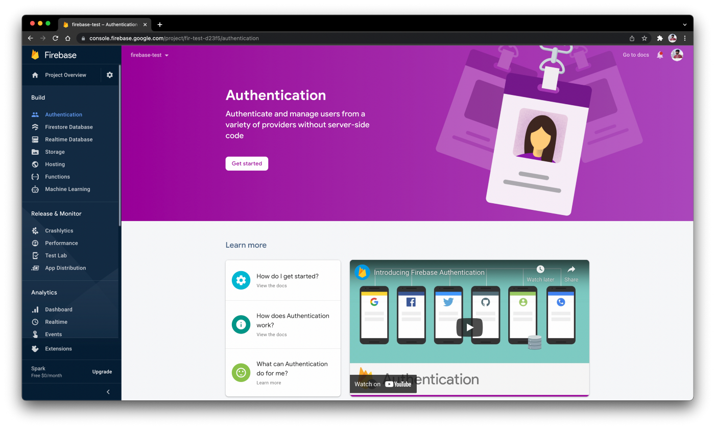 Email Authentication with Flutter - Firebase