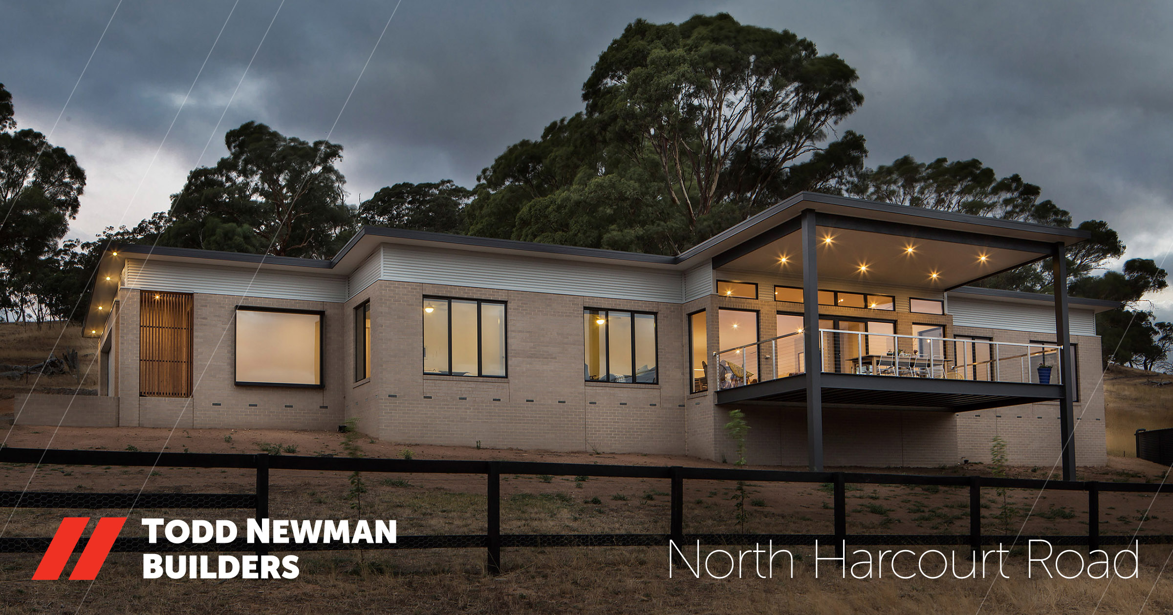 North Harcourt Road: Custom Designed Home by Todd Newman Builders