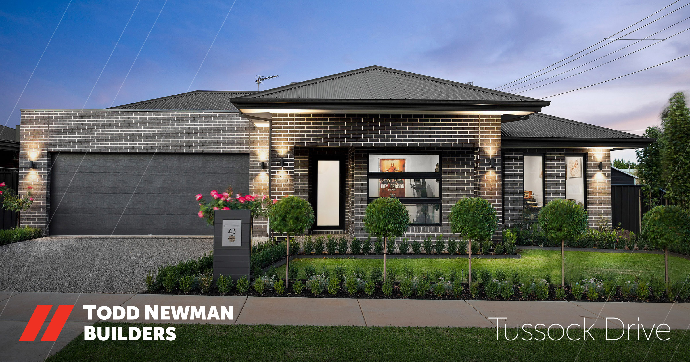 Tussock Drive: Tailored House Plan Home by Todd Newman Builders