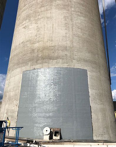 SiloWrap™ Carbon FIber Composite Silo Repair - HJ3 Products