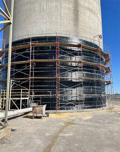 SiloWrap™ Carbon FIber Composite Silo Repair - HJ3 Products