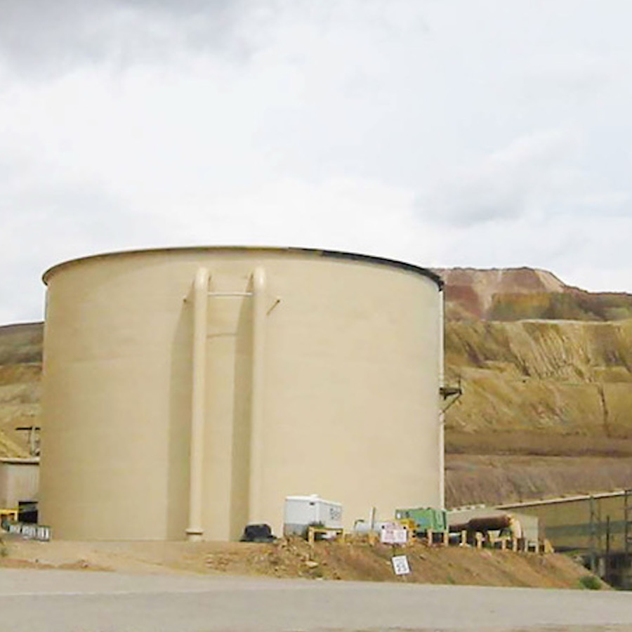Copper Mine Water Tank Repair - HJ3 Case Studies
