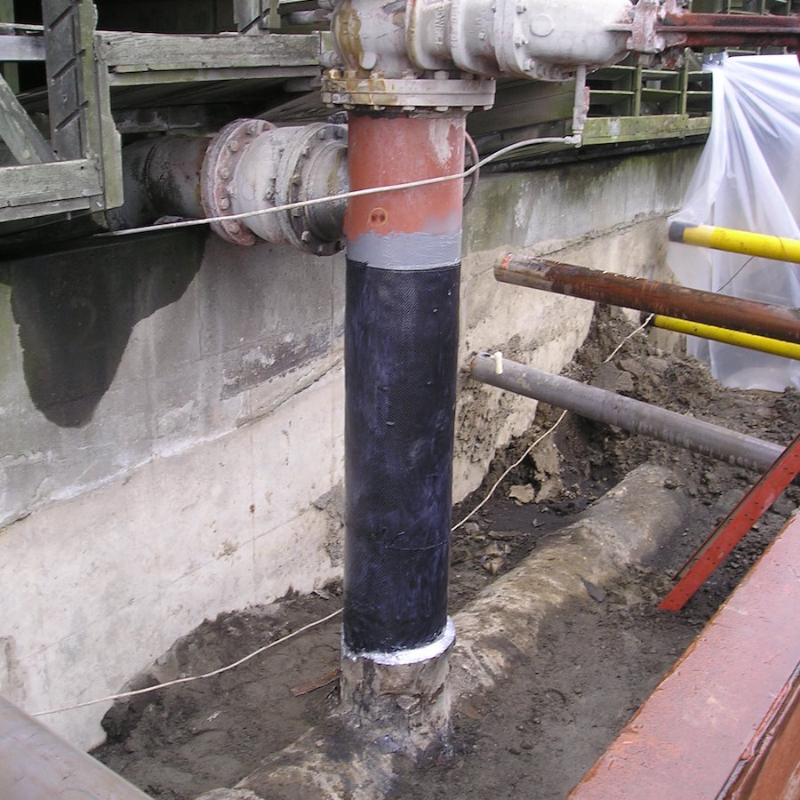 Refinery Cooling Tower Riser Pipe Repair - HJ3 Case Studies