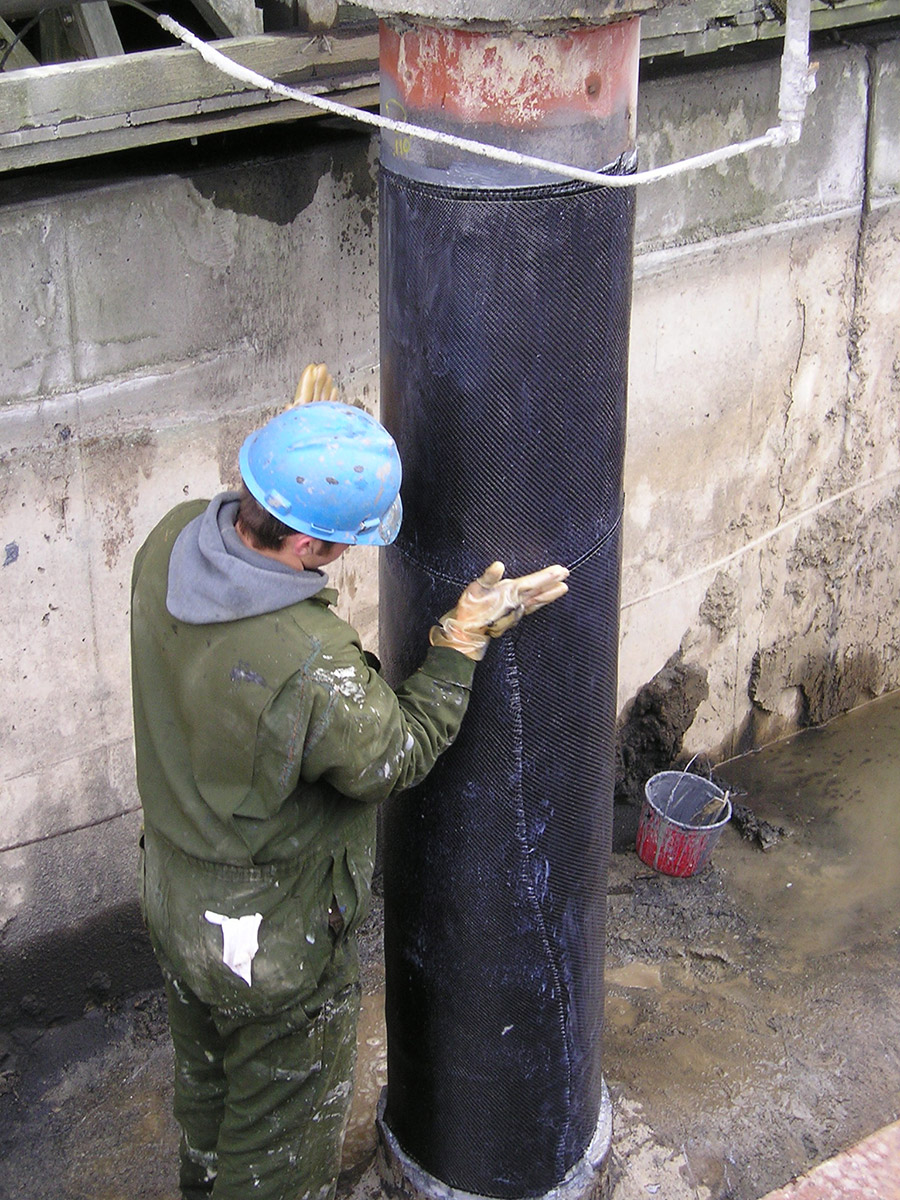 Refinery Cooling Tower Riser Pipe Repair - HJ3 Case Studies