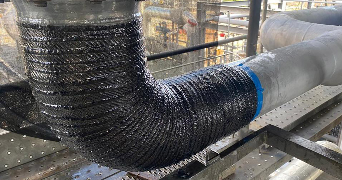 Latin America Oil Refinery Elbow Repair - HJ3 Case Studies