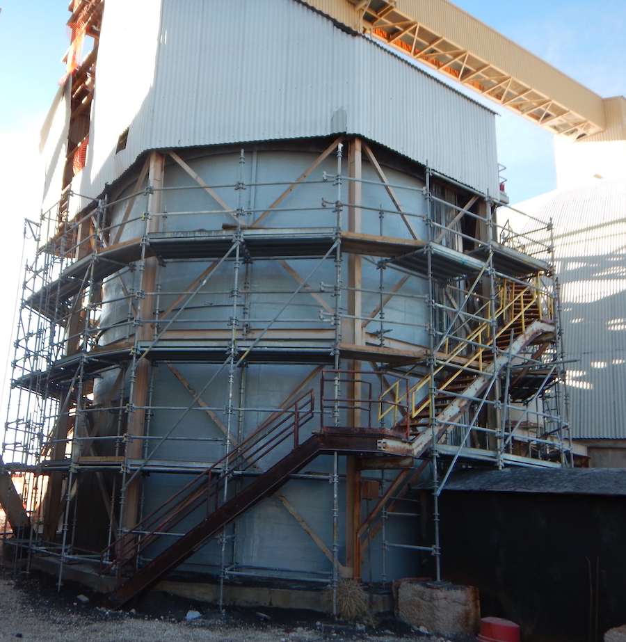 Potash Fertilizer Storage Tank Repair - HJ3 Case Studies