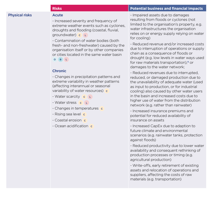 Identifying Sustainability-related Risks and Opportunities ...