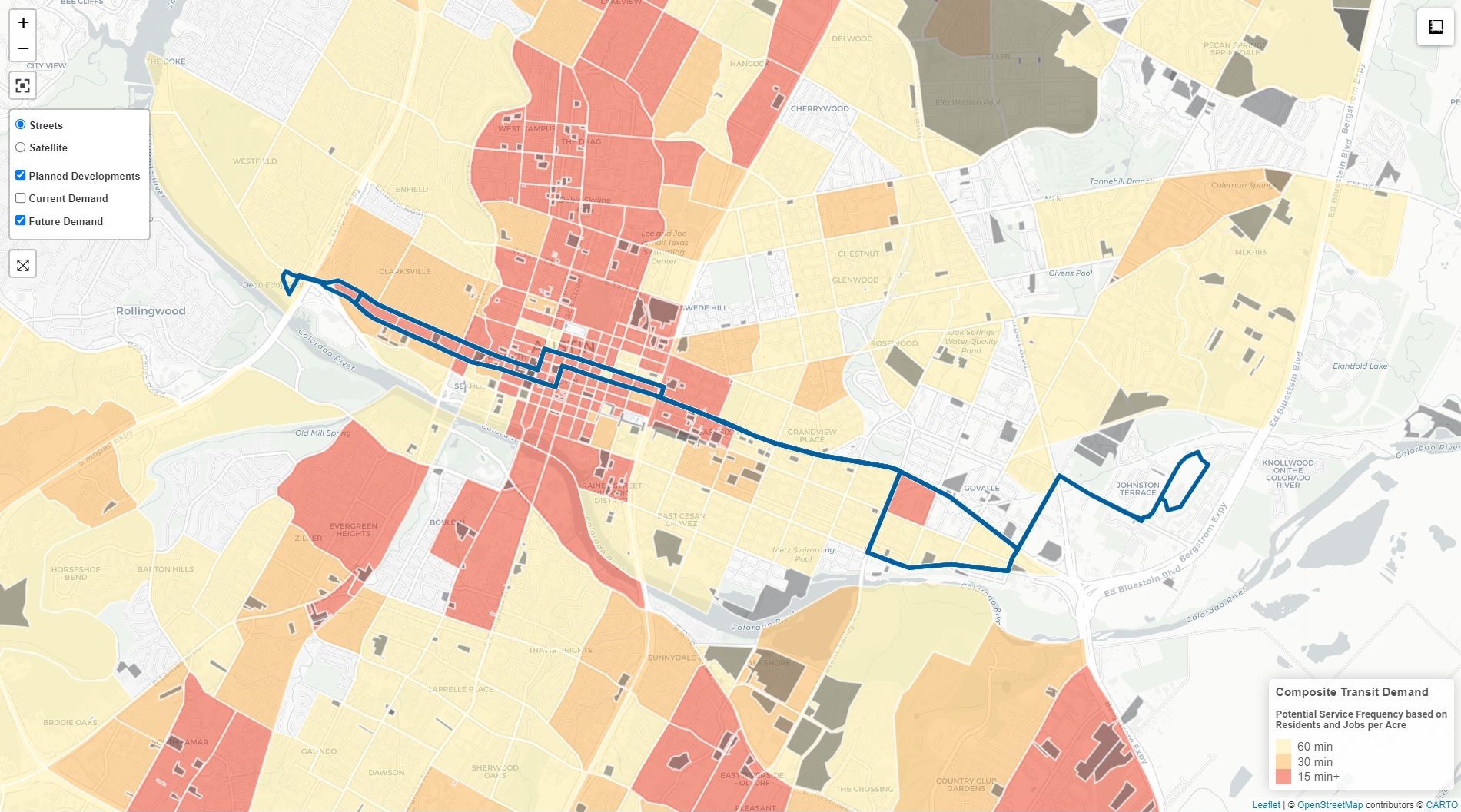 Interactive Route Profile Dashboard | Nelson\Nygaard