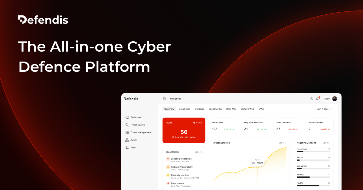 Defendis - The All-in-one Cyber Defence Platform