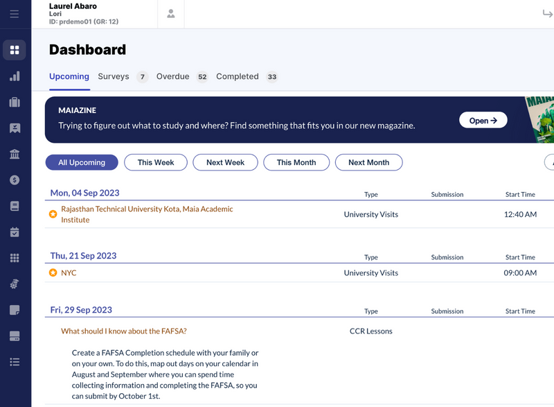 College & Career Readiness for Students | MaiaLearning