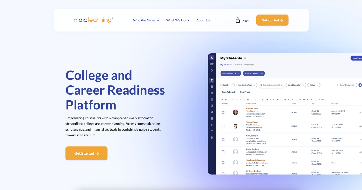 College & Career Readiness Platform for Schools, Districts & Counselors ...