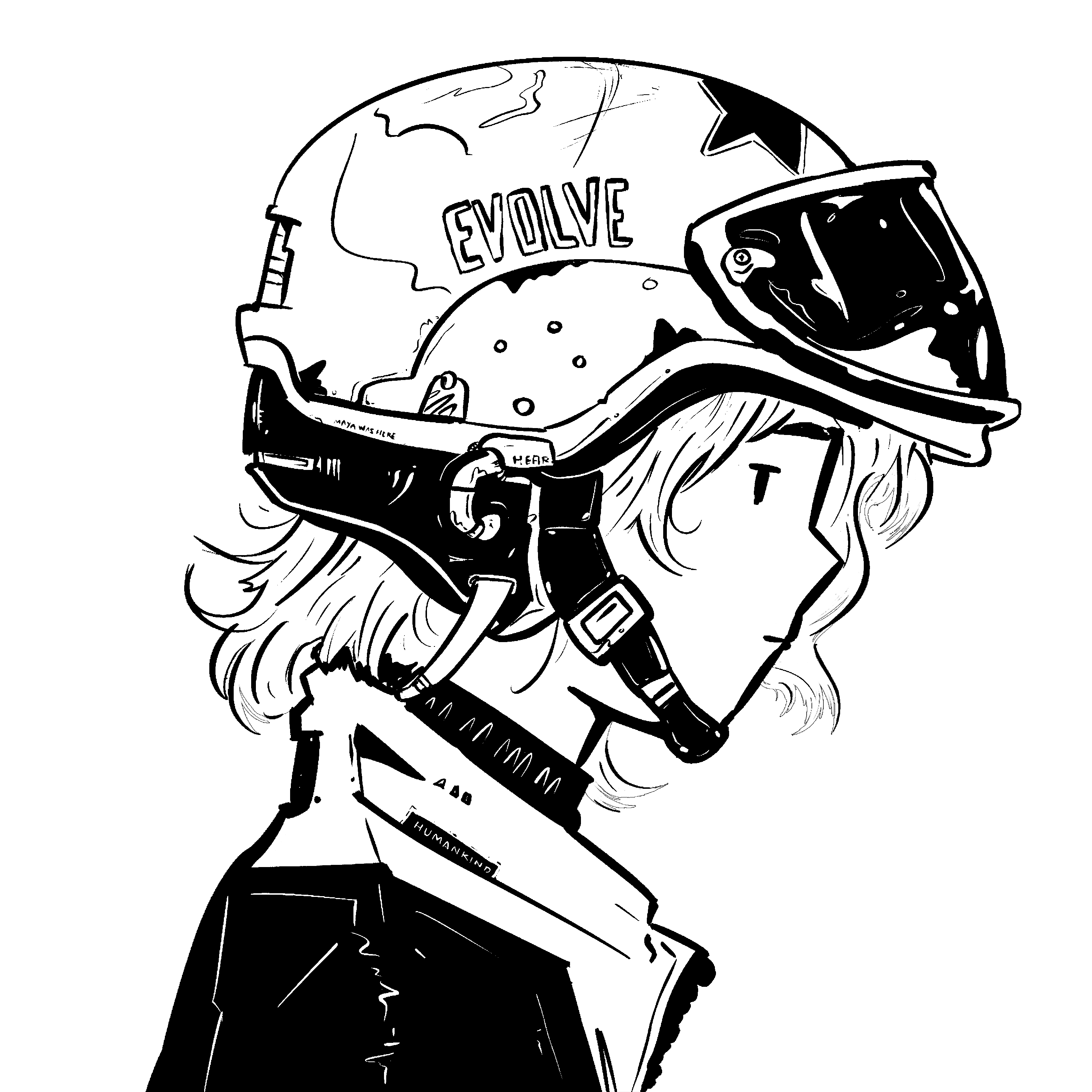 Transhumans Kiddo Open Source Punk Sci Fi Illustrations By Pablo Stanley Transhumans Kiddo Open Source Punk Sci Fi Illustrations By Pablo Stanley