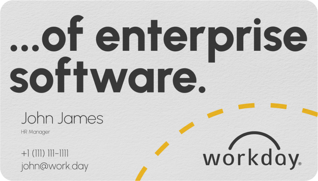 Sketchy Digital | Example - Workday - SaaS