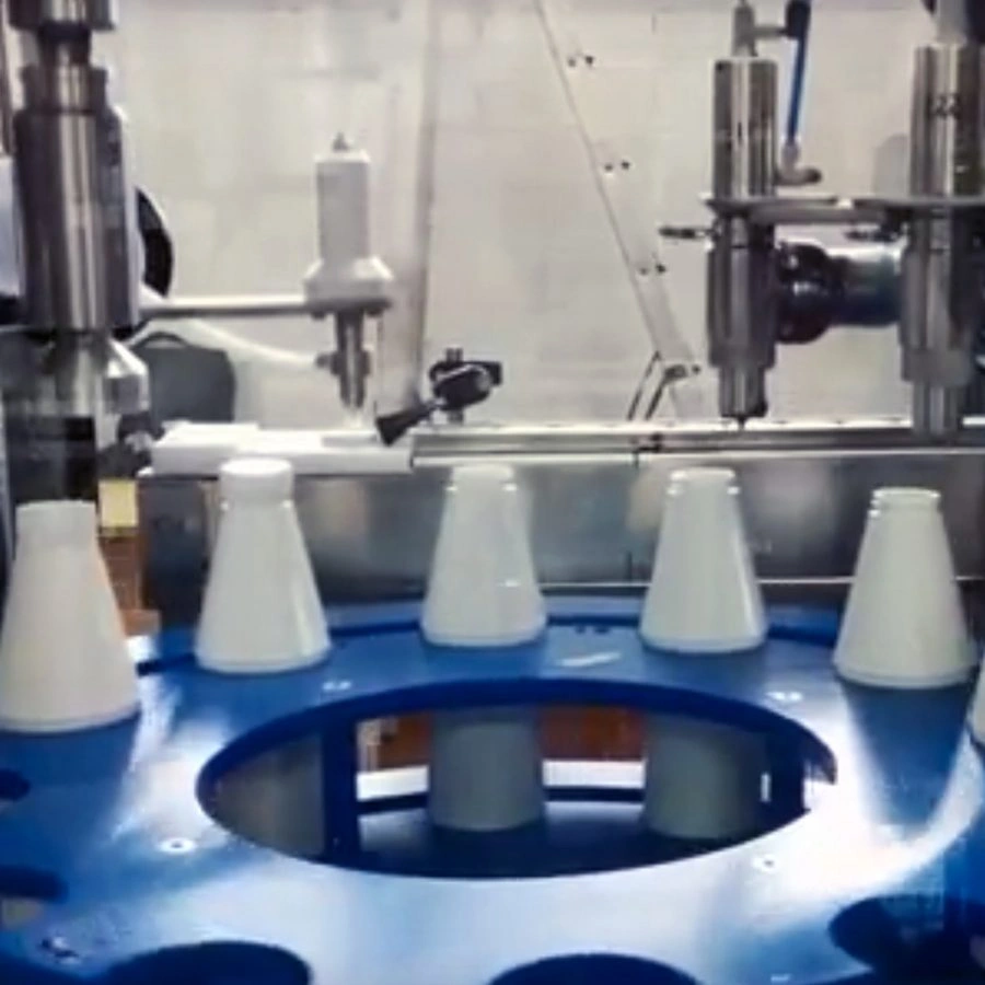 Automatic piston filling and capping machine for toppings | Telm srl