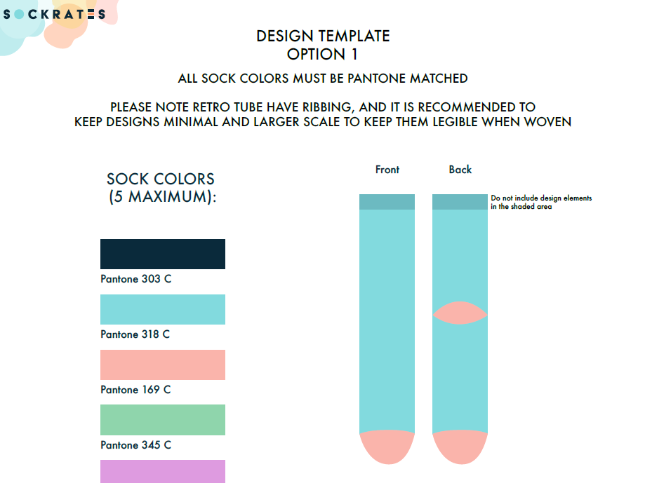 How to Design Socks With Your Logo & Template - 5 Easy Steps