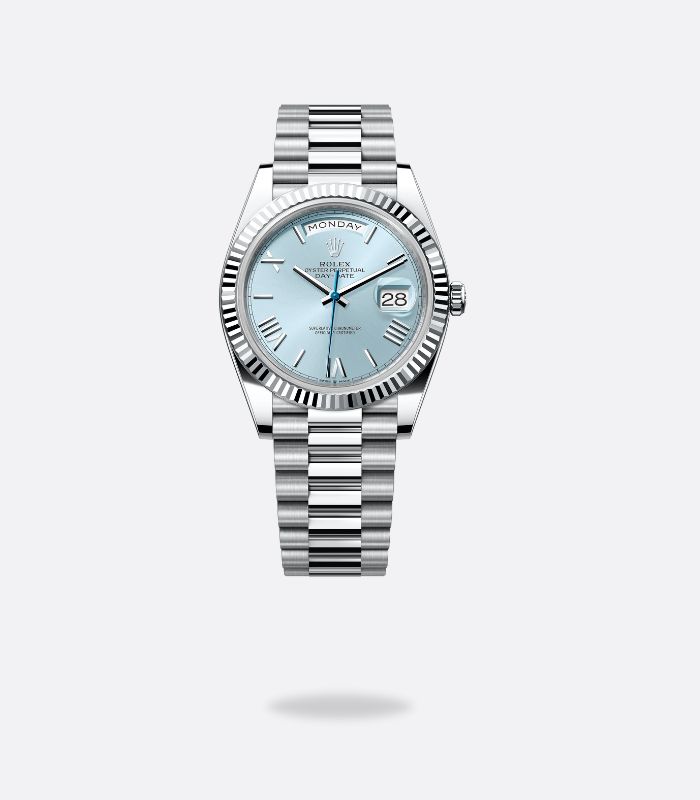 Rolex, Day-Date 40, 228236, Blue Roman Dial