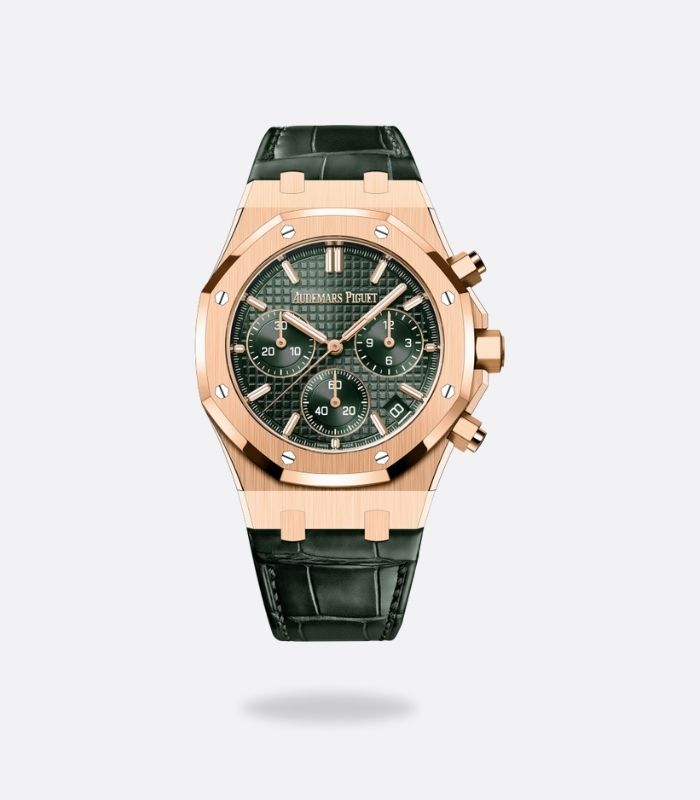 Audemars Piguet, Royal Oak, 26240OR, Green Dial