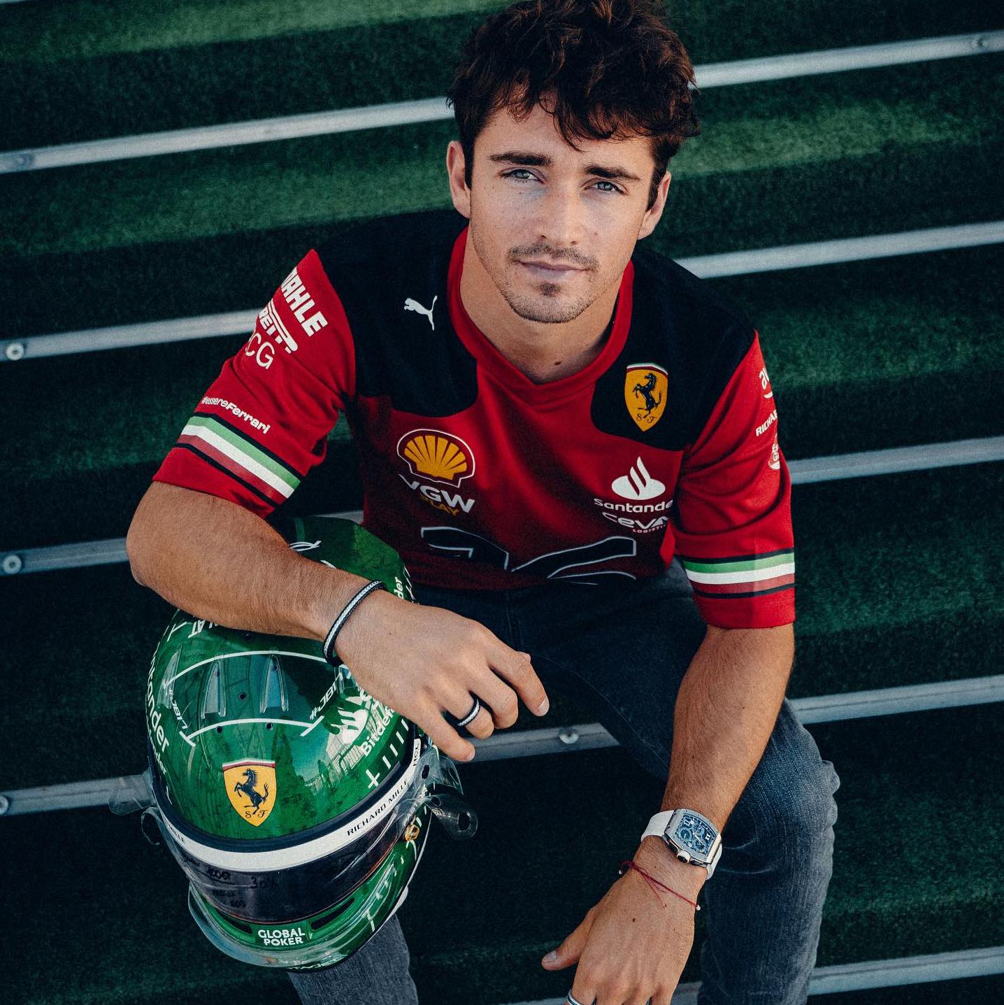 Charles Leclerc's Watch Collection