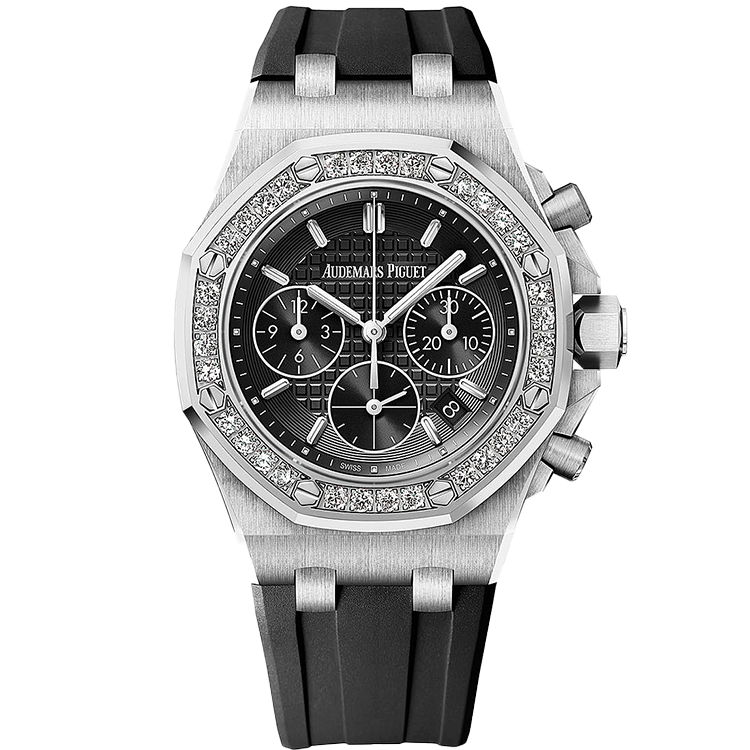Audemars Piguet, Royal Oak Offshore, 26231ST, Black Dial, Chronograph ...