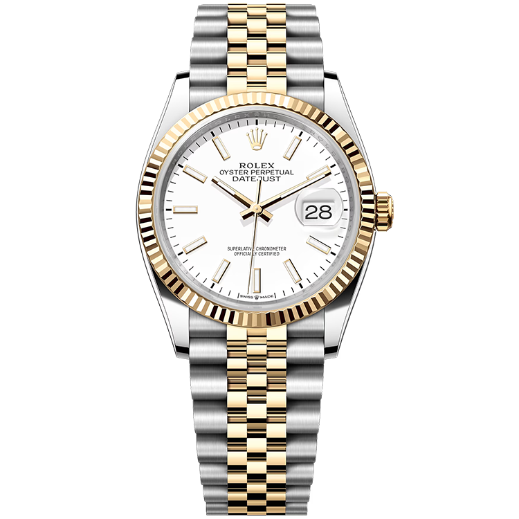 Rolex, Datejust 36, 126233, White Dial