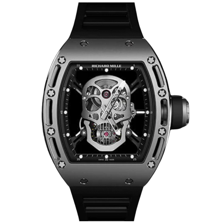 Richard Mille, RM 52-01, Skull Dial, Tourbillon, Titanium, 50mm - Limited 30