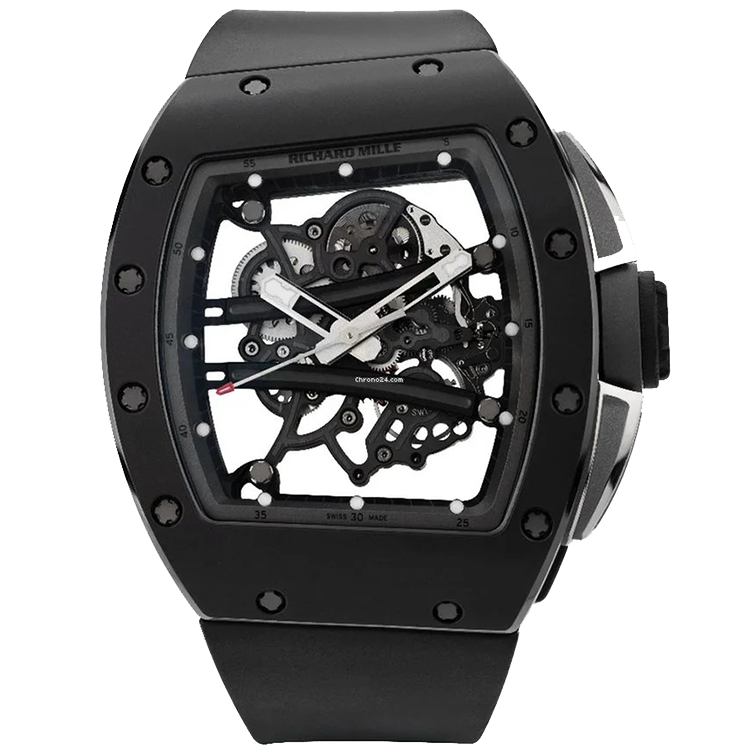 Richard Mille, RM 61-01, Skeleton Dial, "Yohan Blake", Black Carbon ...