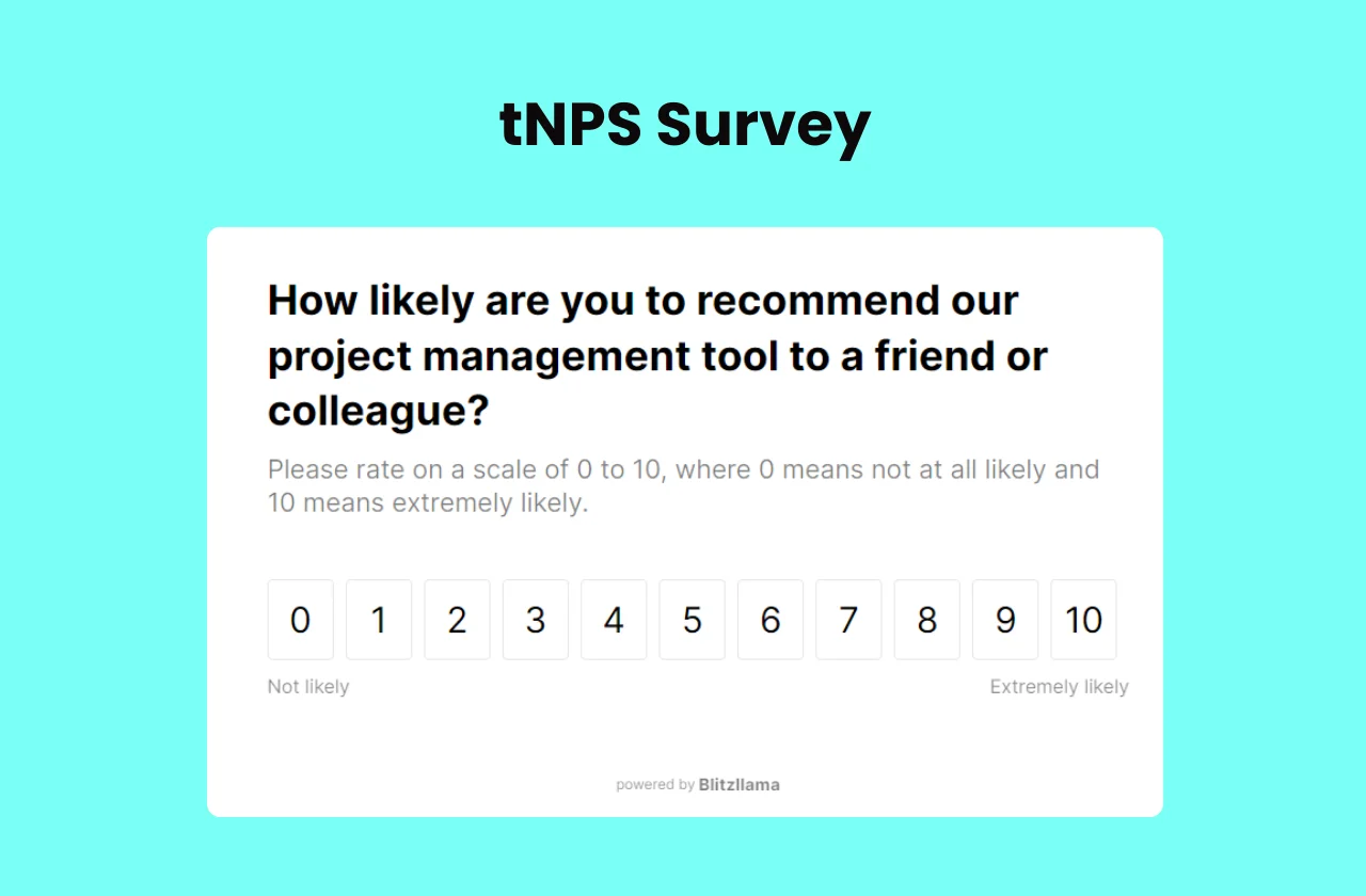 What is tNPS: A comprehensive guide (2024)
