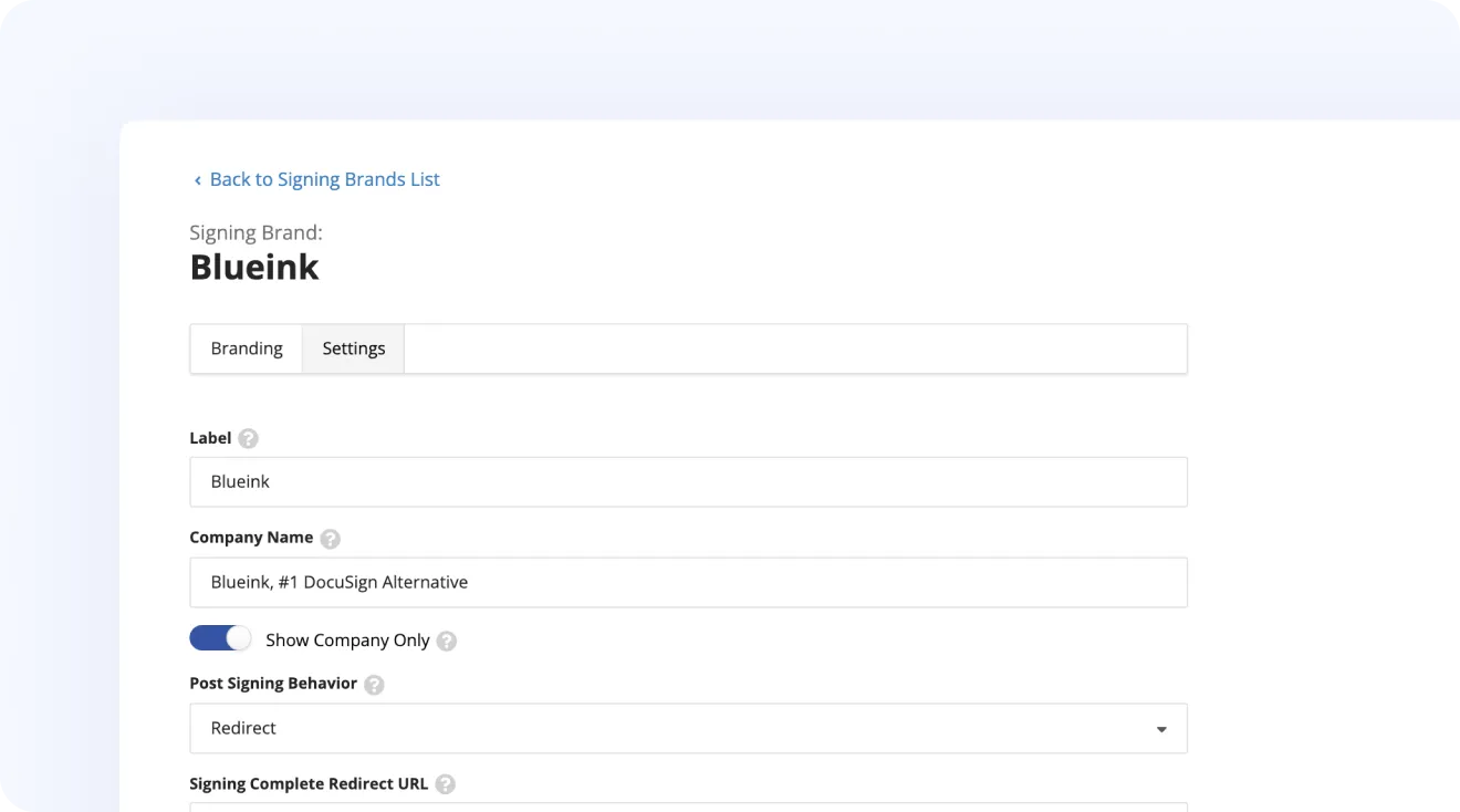 Blueink | Secure, Signer-Friendly eSign Solutions at Half the Price