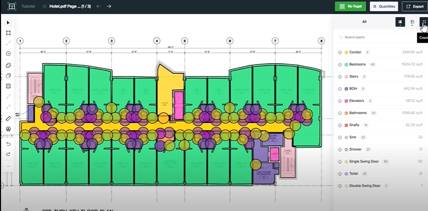 Set Project Quantities Using the Quantities Panel in Togal.AI | Togal.ai