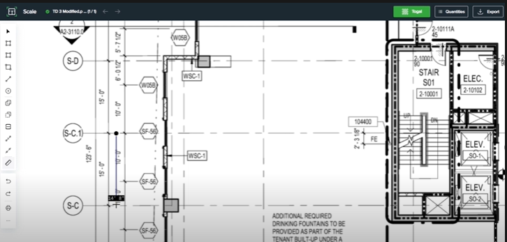 Set the Project Scale in Togal.AI | Togal.ai