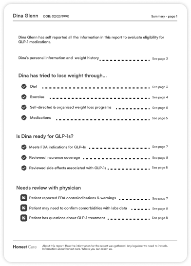 Honest Care | Insurance approval