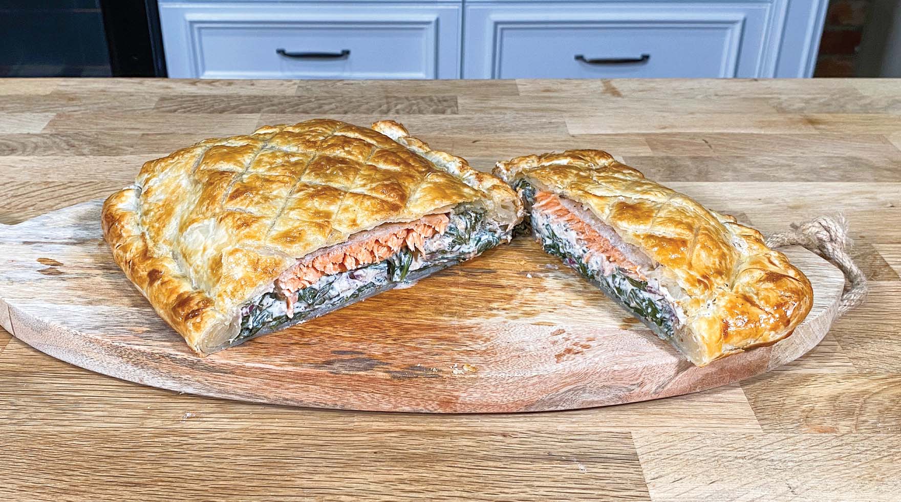 Trout Wellington - Cooking with Cara