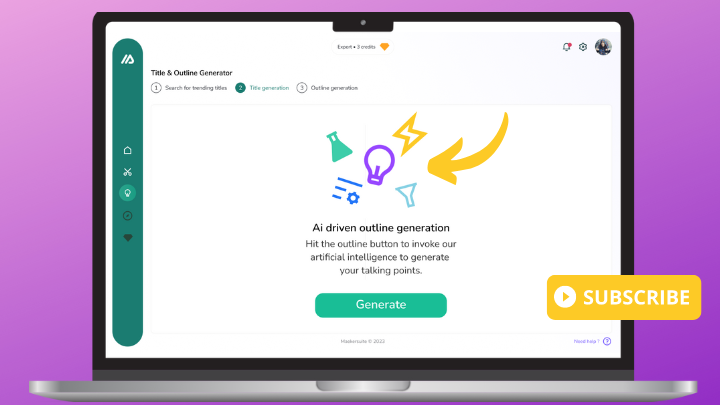 Your New Video Outline Generator | Maekersuite