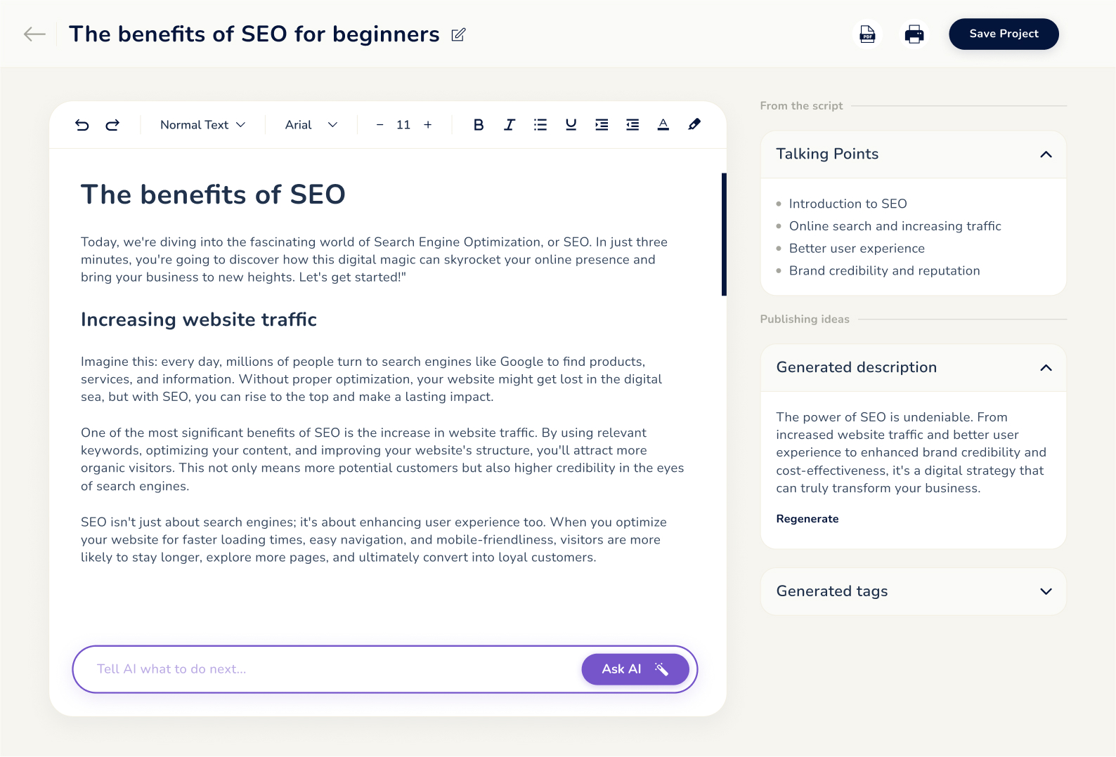 Maekersuite : Video Script Editor Maekersuite : Video Script Editor