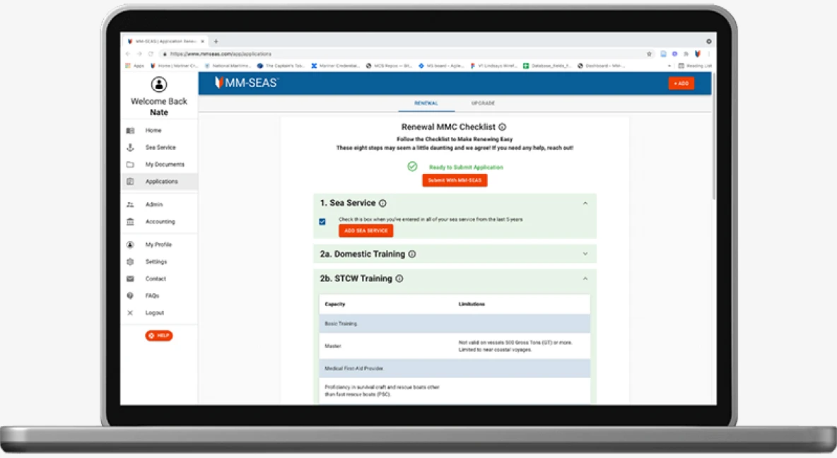 USCG Captain's License Requirements - Apply with MM-SEAS
