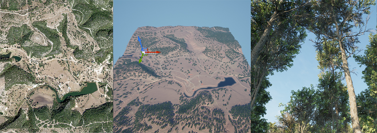 Geospatial to Simulation: How To Build Digital Twins of Real-World Places