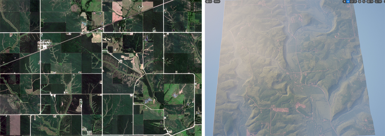 Geospatial to Simulation: How To Build Digital Twins of Real-World Places