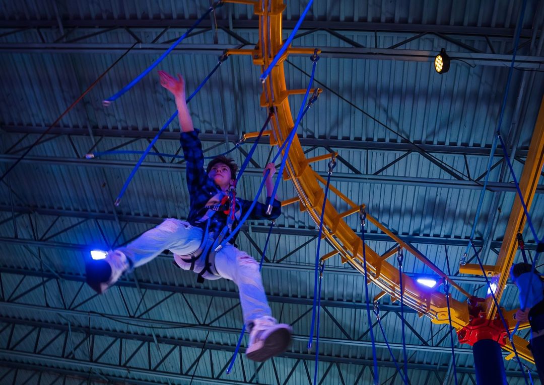 Sky Trail Ropes Course at Funland Fredericksburg, VA - Conquer the Heights!