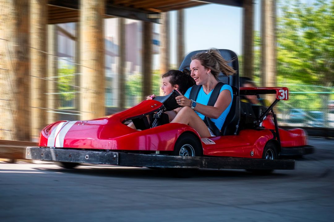 Multi-Level Go-Karting at Thunder Speedway, Funland Fredericksburg, VA!