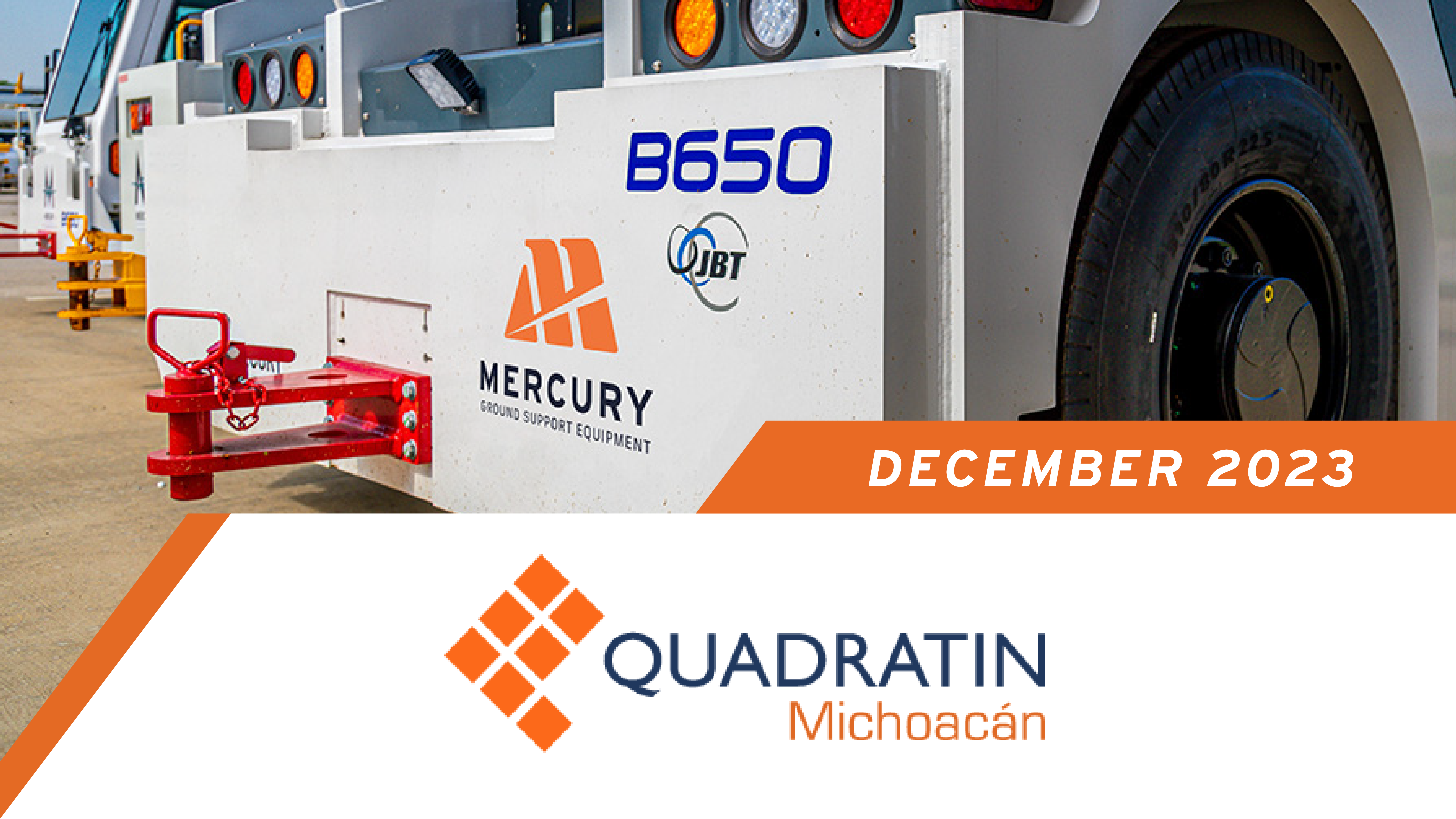Mercury GSE Hace un Pedido Histórico de GSE a JBT AeroTech