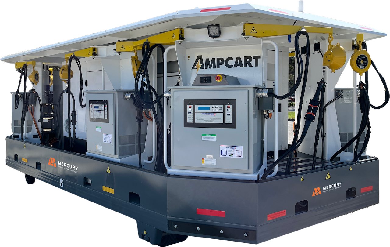 JBT AmpCart Towable Charging Station | E-GSE Solutions