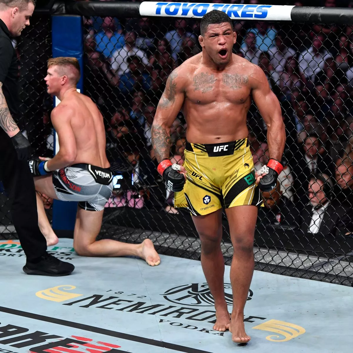 Gilbert Burns Throws His Hat in the Ring for Dustin Poirier Clash