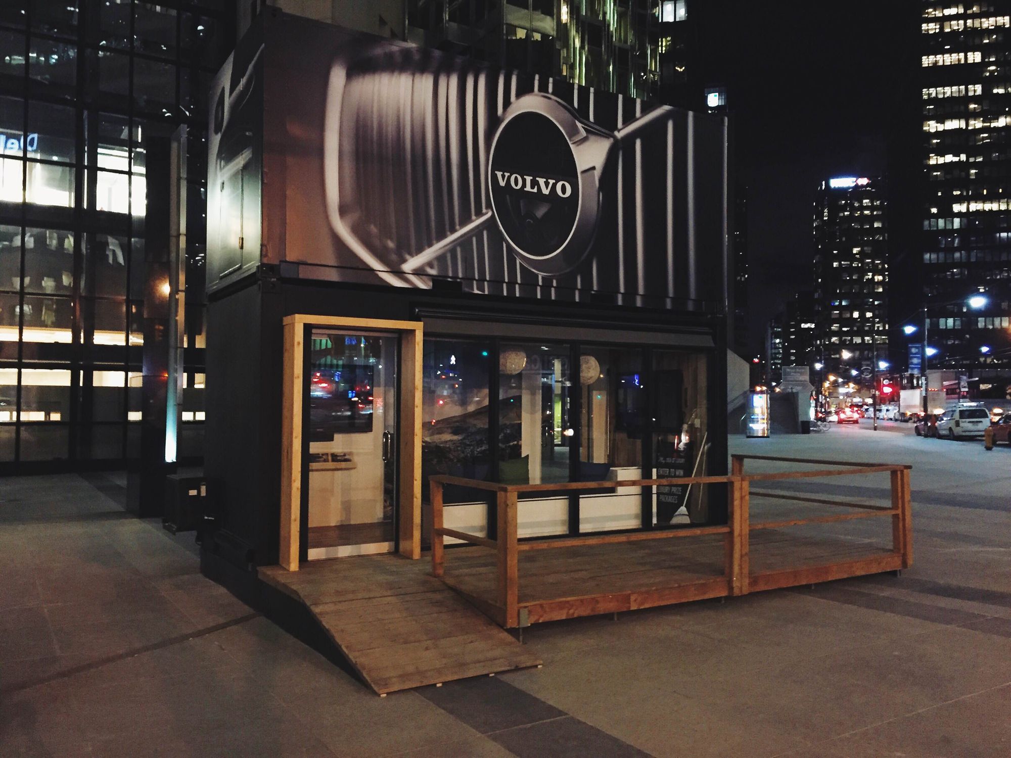 Marketing Container builds | Volvo Pop-Up Lounge