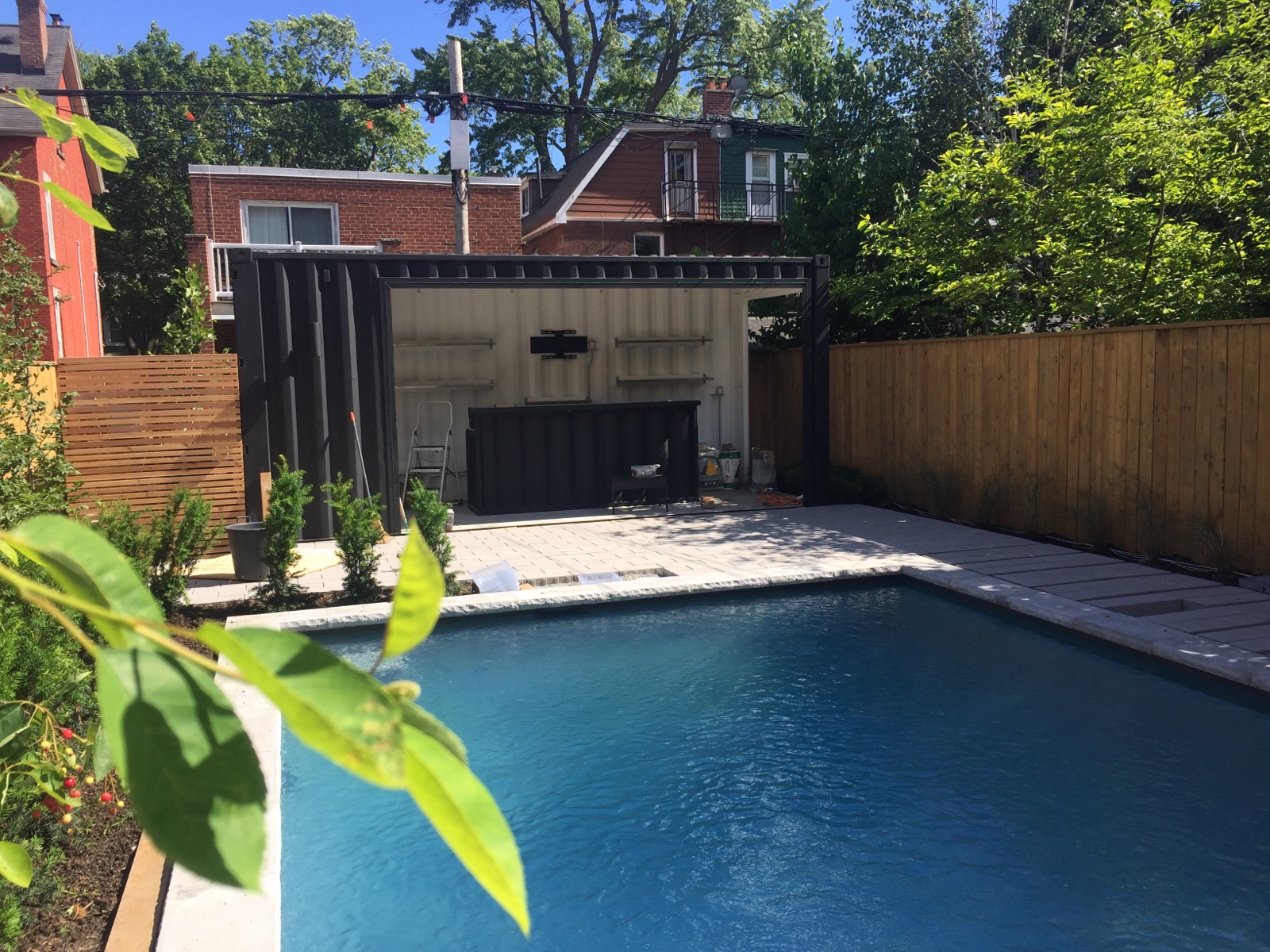 Housing Container builds | Pool Cabana