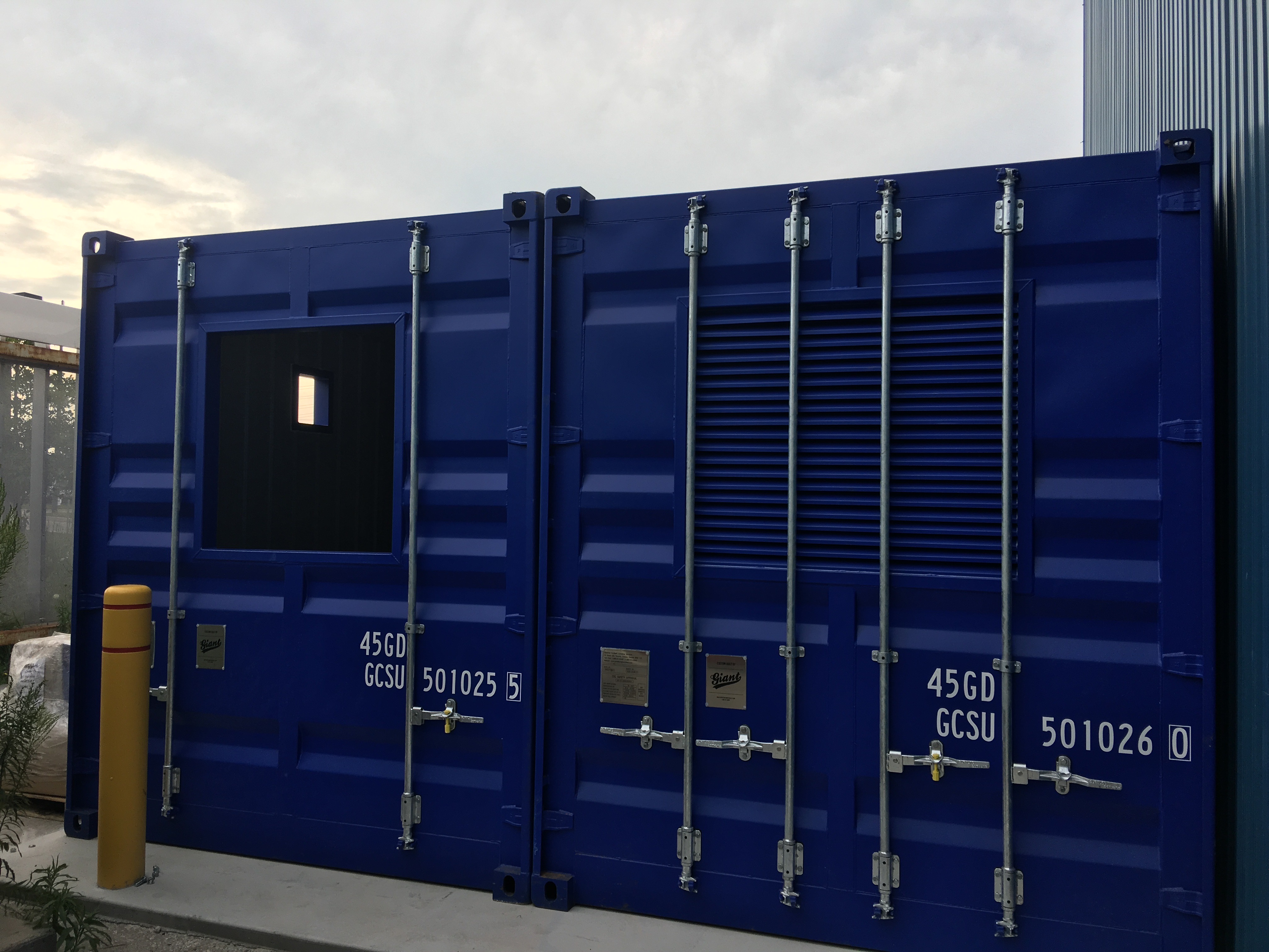 Industrial Container builds | Milton Hydro