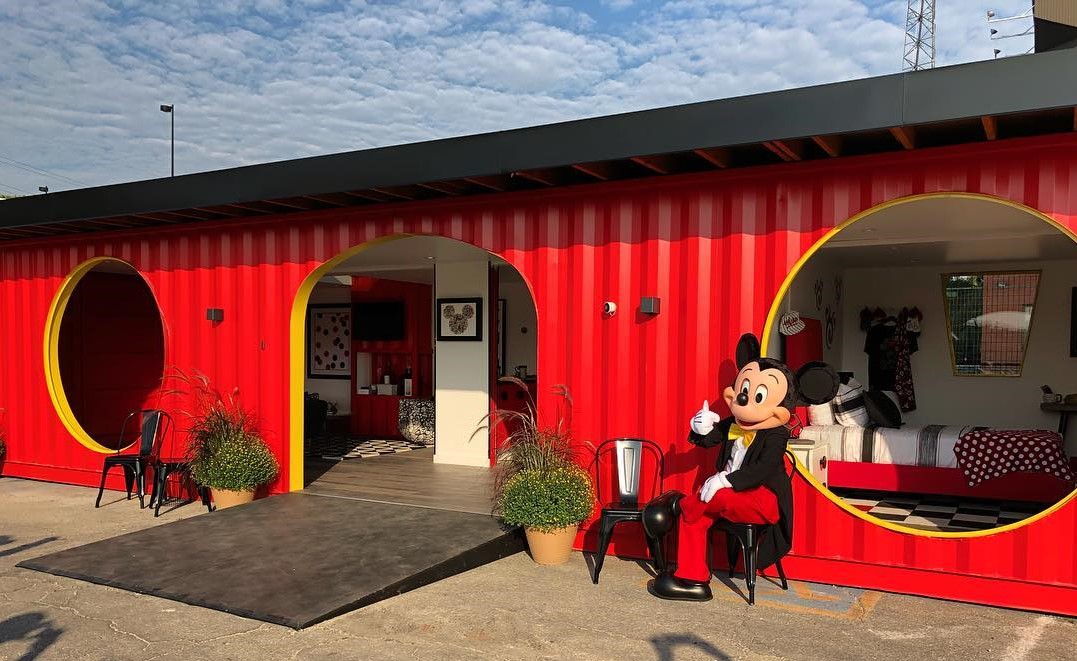 Marketing Container builds | Mickey Mouse Home Of The Future