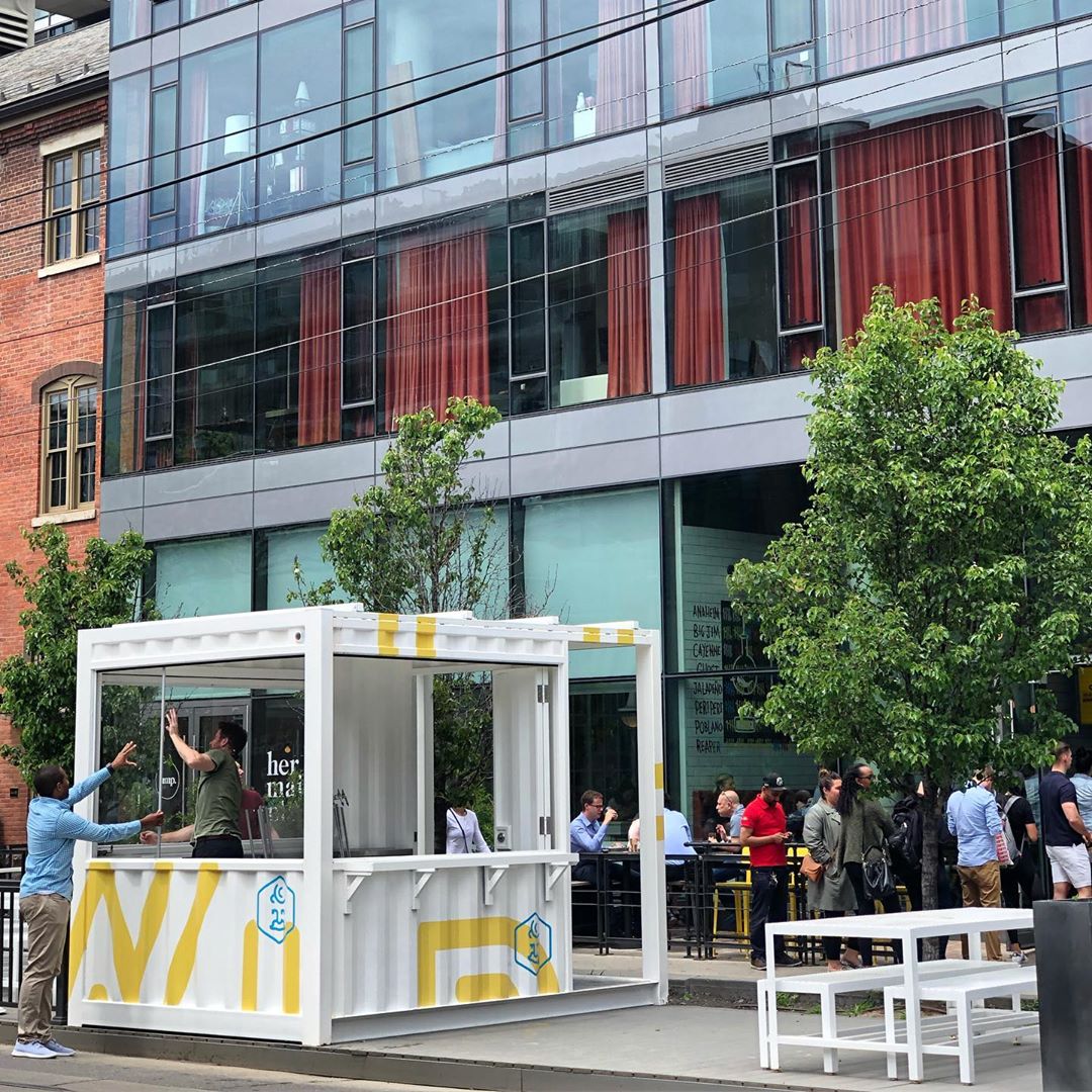 Commercial Container builds | Wilbur Taco Stand