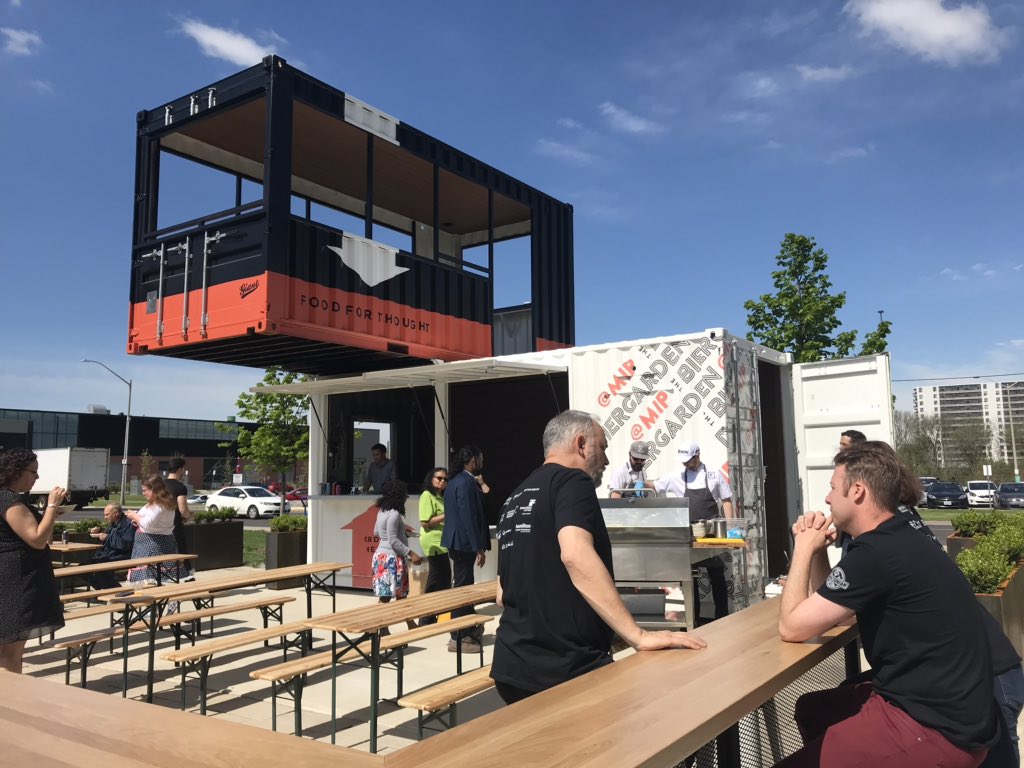 Commercial Container builds | The Bier Garden