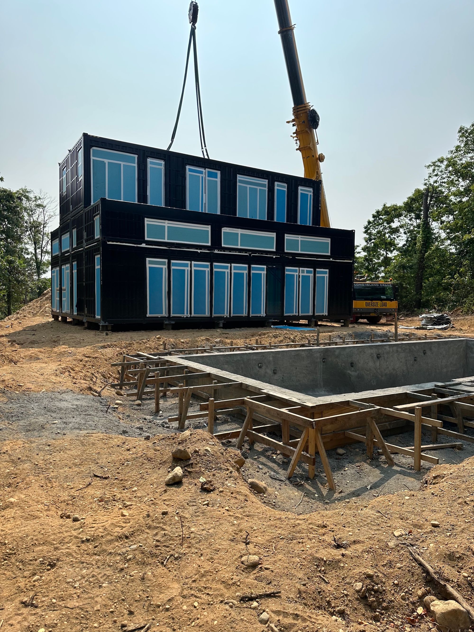 WIP Container builds | Hamptons Bay Container Home