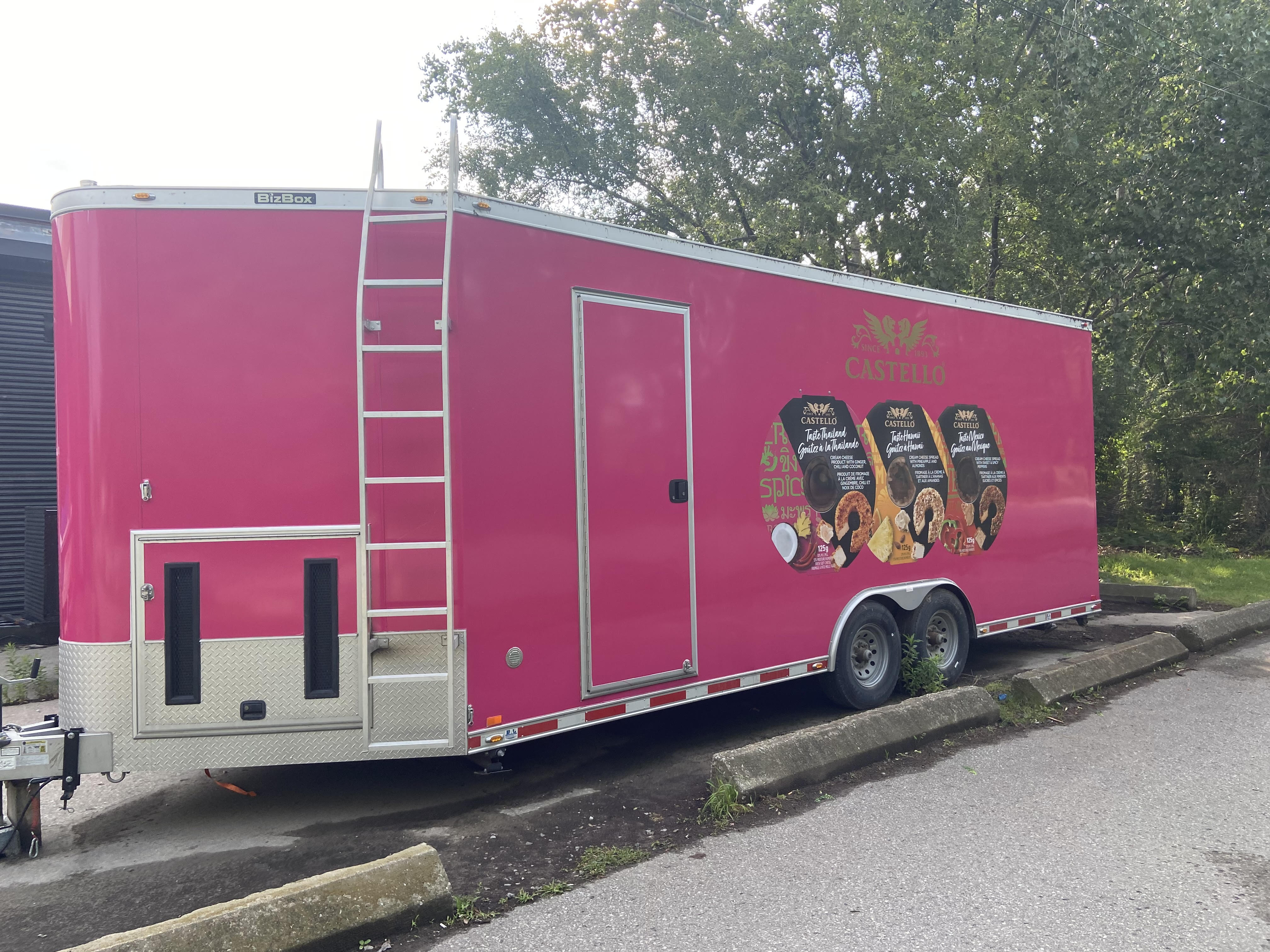 Marketing Container builds | Castello Cheese Trailer